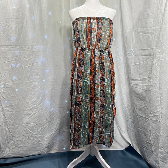 Blu Pepper | Dresses | Blu Pepper Strapless Dress | Poshmark